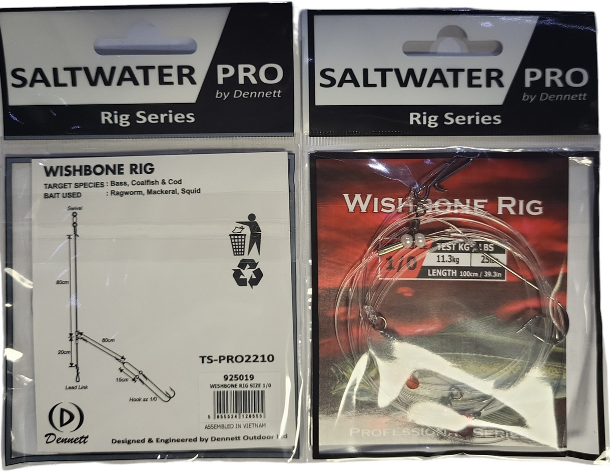 Saltwater Pro Wishbone Rig – Baracuda Fishing Tackle