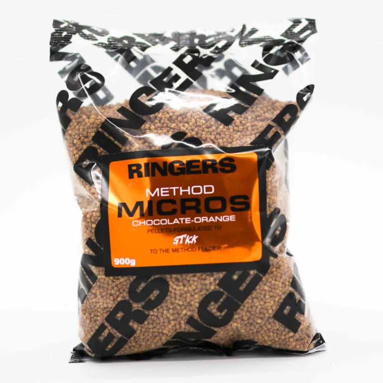 Ringers Method Micros Chocolate-Orange Pellets – Baracuda Fishing Tackle