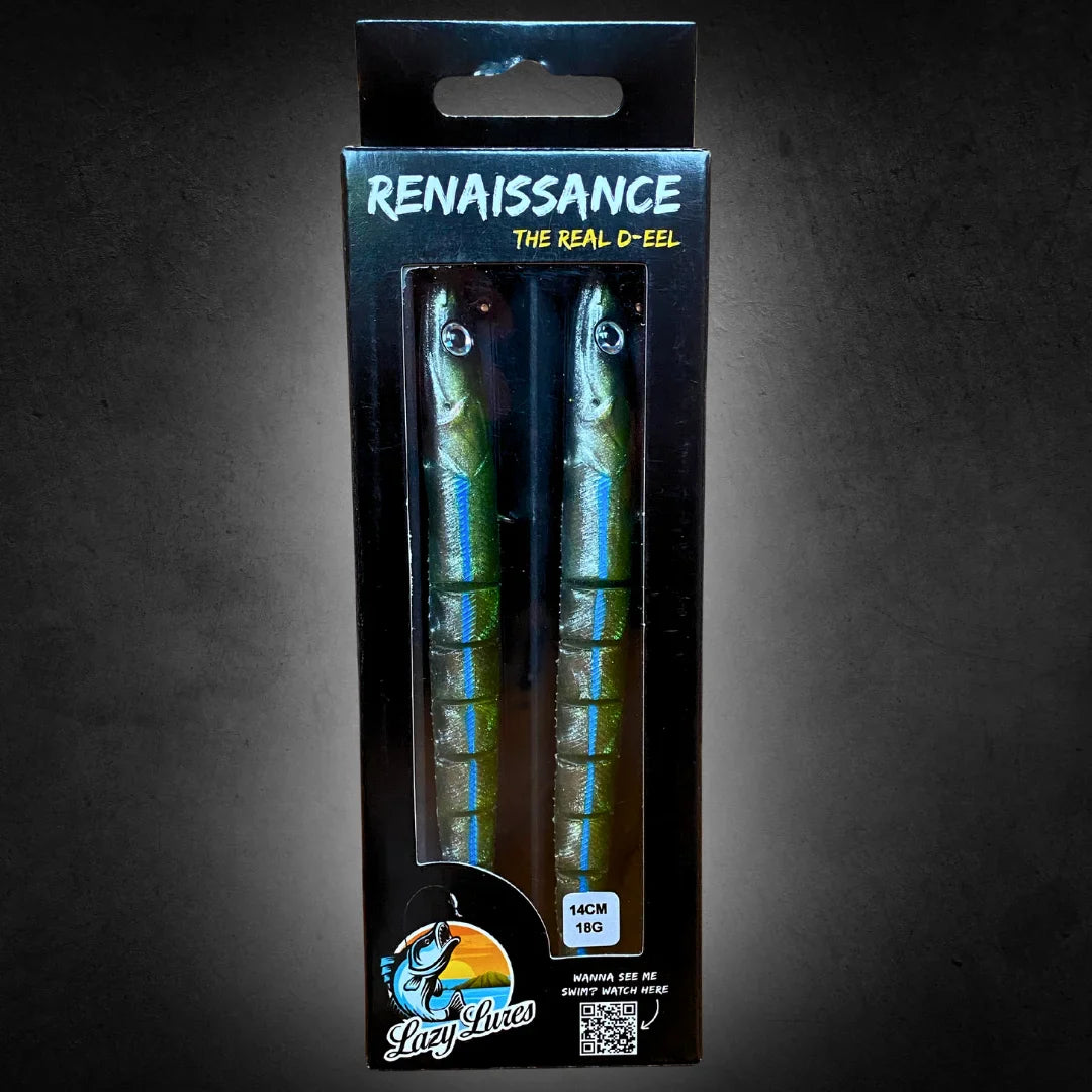 Lazy Lures Renaissance Eels – Baracuda Fishing Tackle