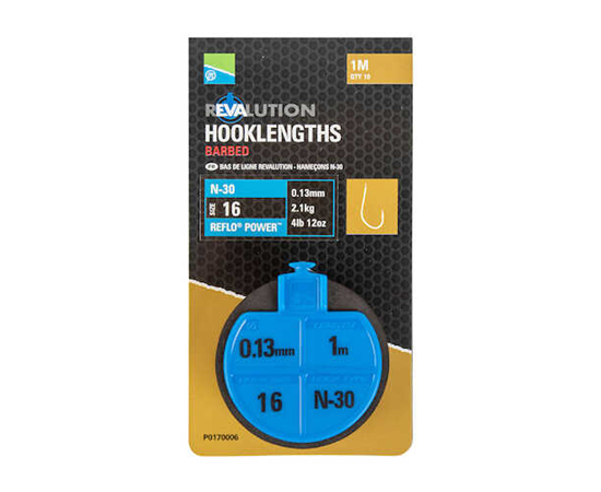 Preston Innovation REVALUTION N-30 HOOKLENGTHS – Baracuda Fishing Tackle